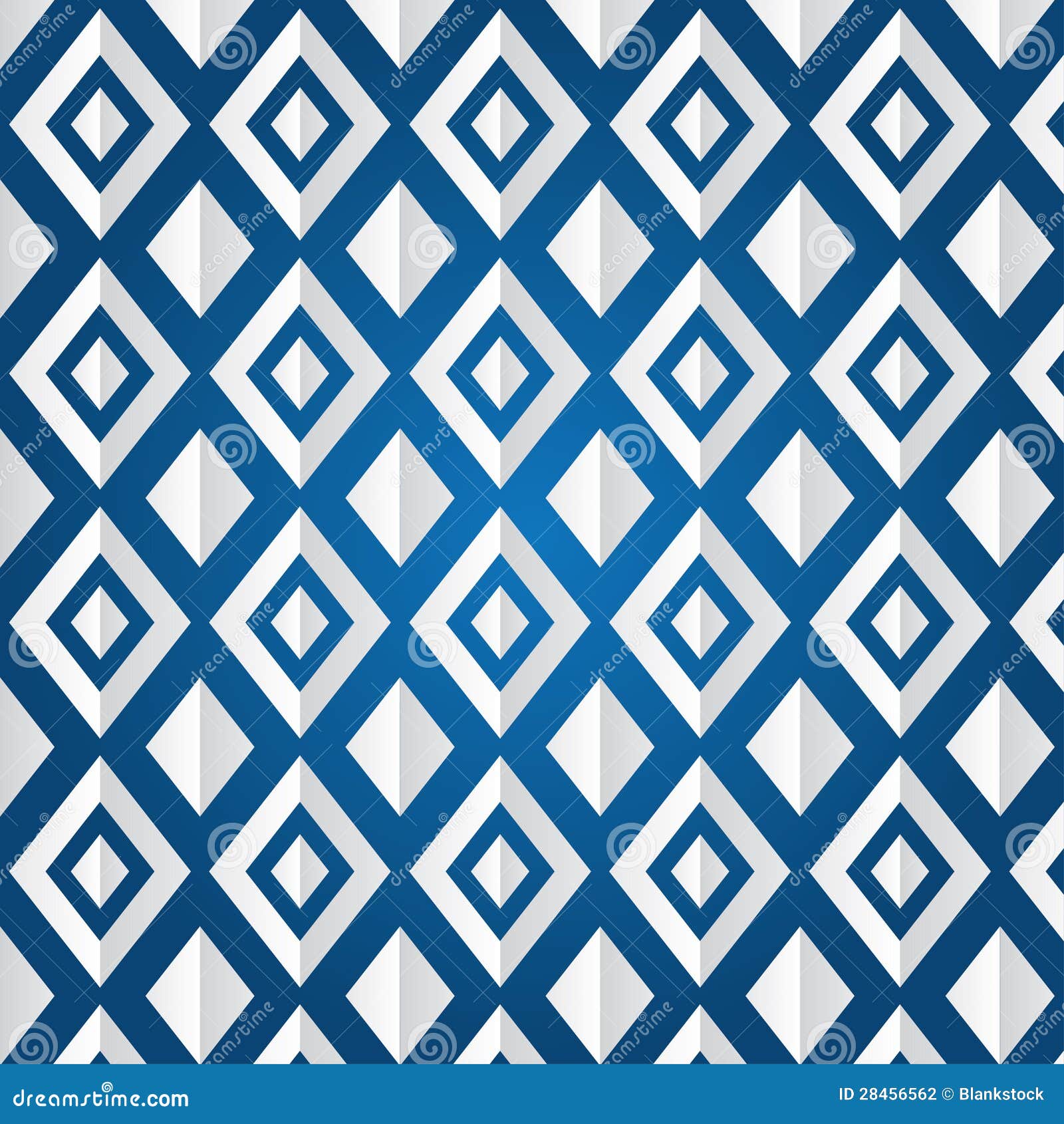 Texture of Rhombus on a Blue Background Stock Vector - Illustration of ...