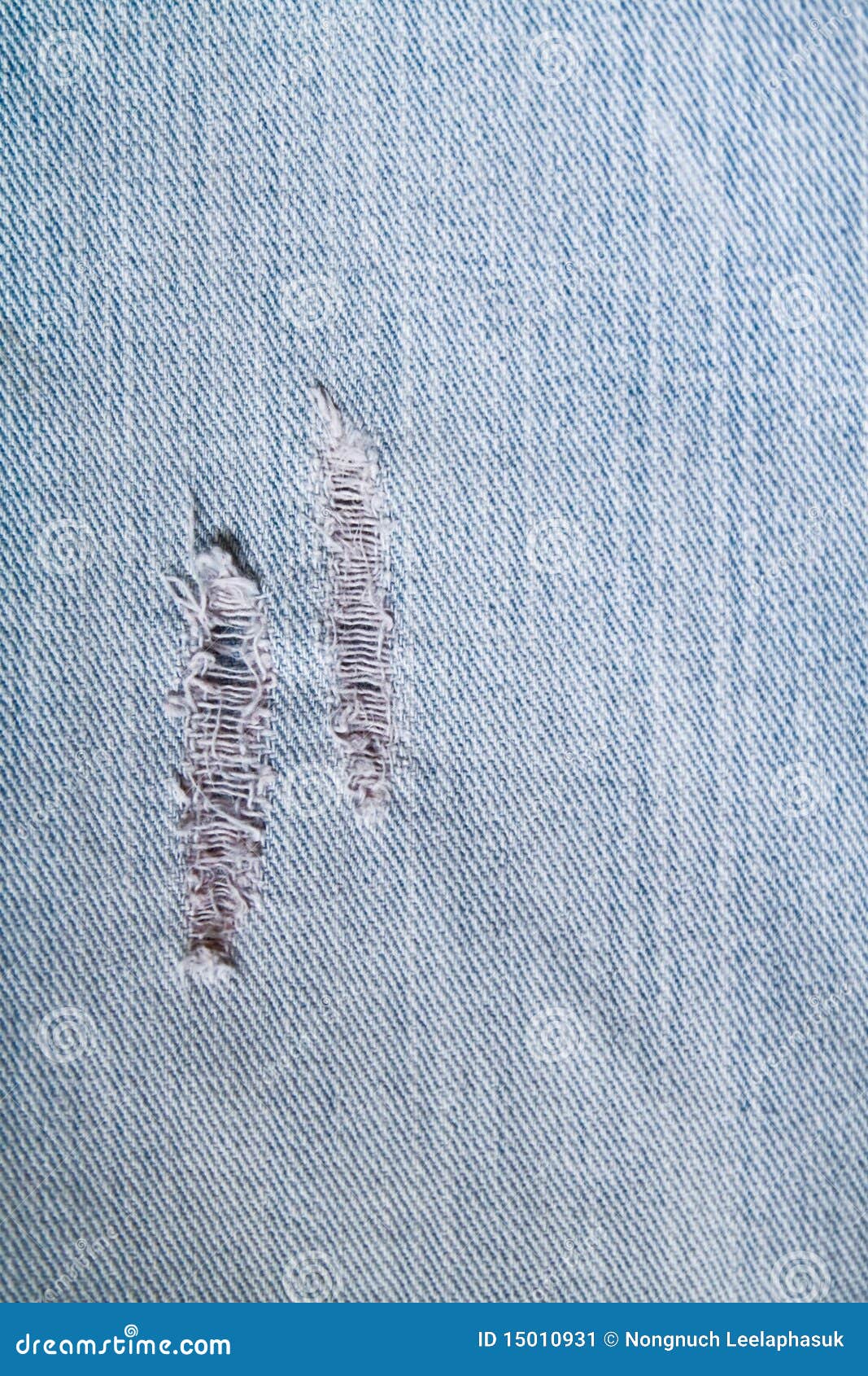 Texture of rip blue jeans stock image. Image of weave - 15010931