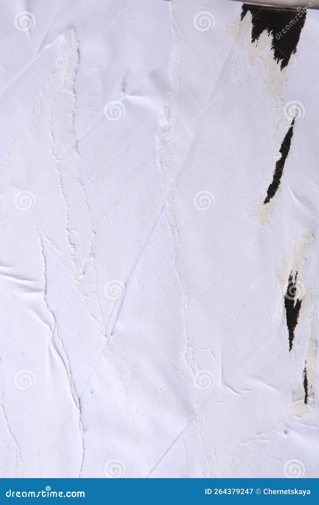 Texture of Ripped Paper Poster, Closeup View Stock Image - Image of ...