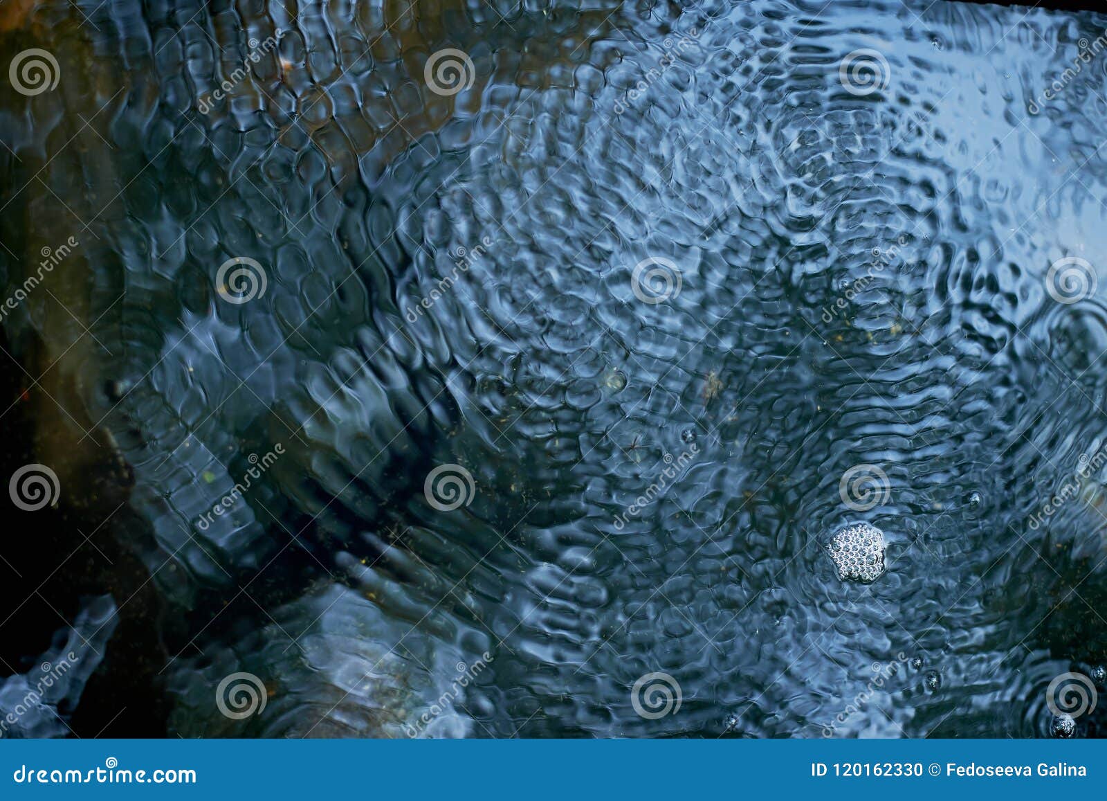 The Texture of the Ripples on the Water.from of Vibration, Pulsation ...