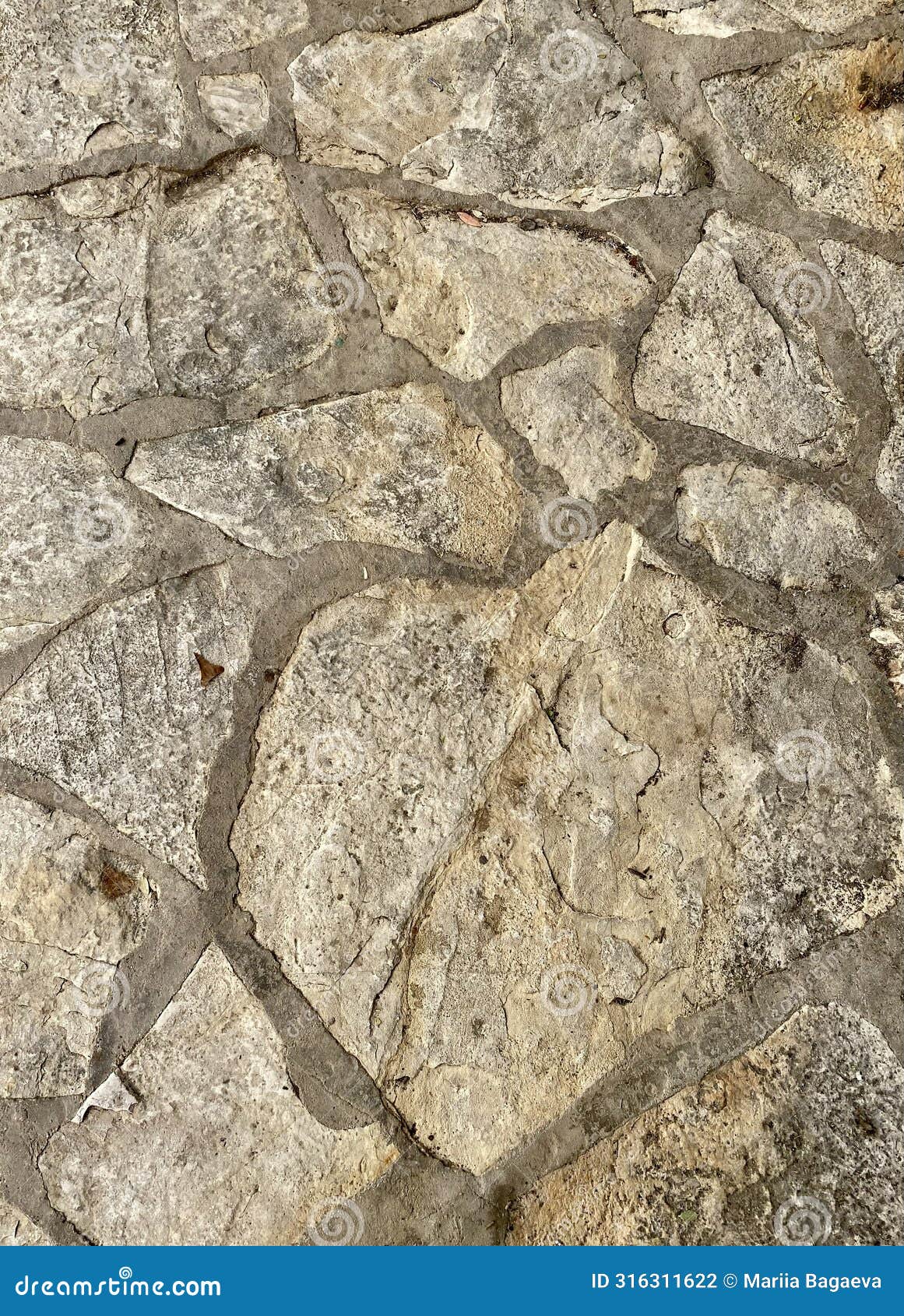 Texture of Road Paved with Stones Stock Photo - Image of exterior ...