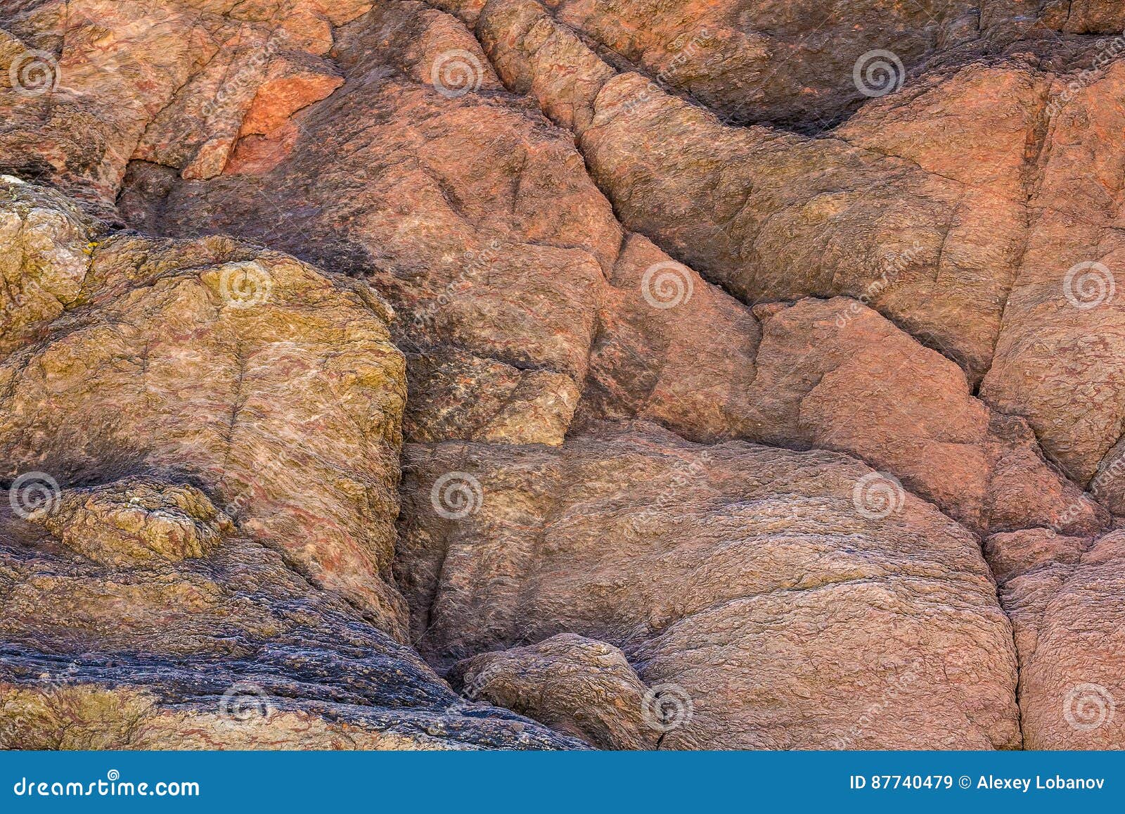 The Texture of the Rock Close Up Stock Image - Image of design, aged ...