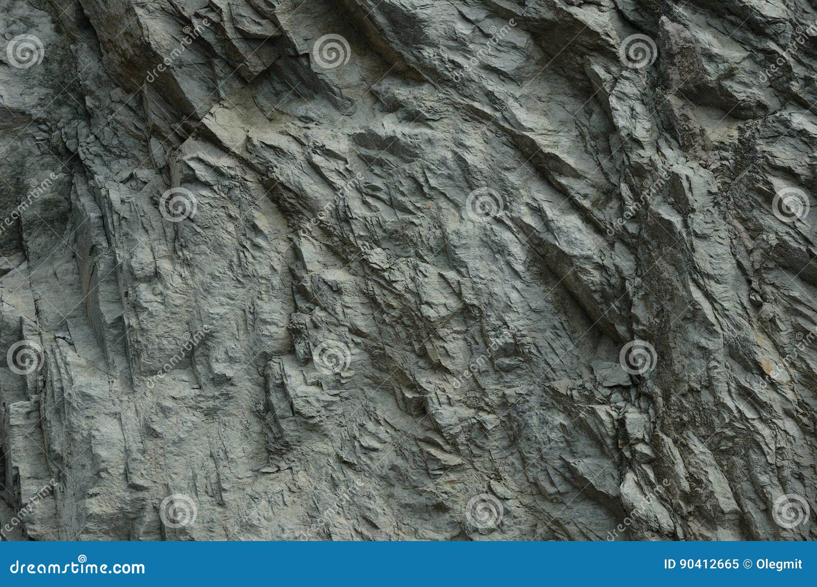 Rock With Vertical Mineral Lines Stock Photo | CartoonDealer.com #122871204