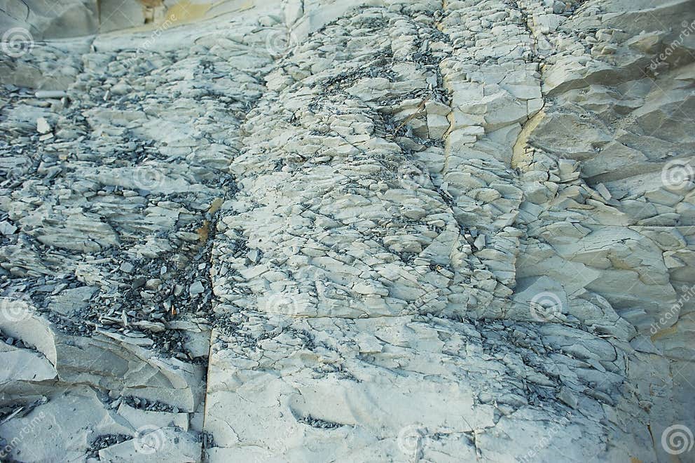 The Texture of the Rocks with Sharp Edges. Formations, Stock Image ...