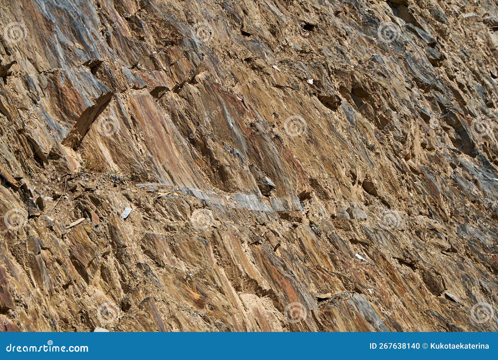 The Texture of Rocks in the Sun. the Stone Structure of the Rock Stock ...