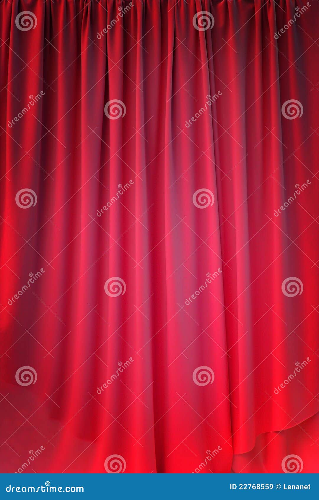 Texture Rouge De Fond De Tissu De Rideau Illustration Stock ...