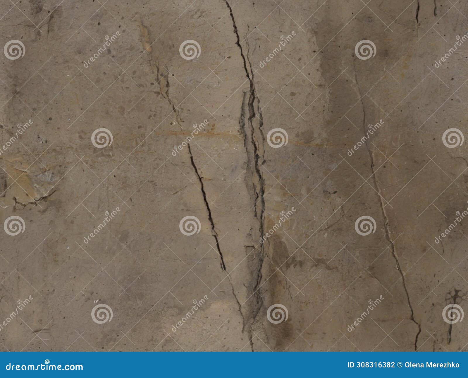 The Texture of Rough Concrete with Various Stains Stock Illustration ...