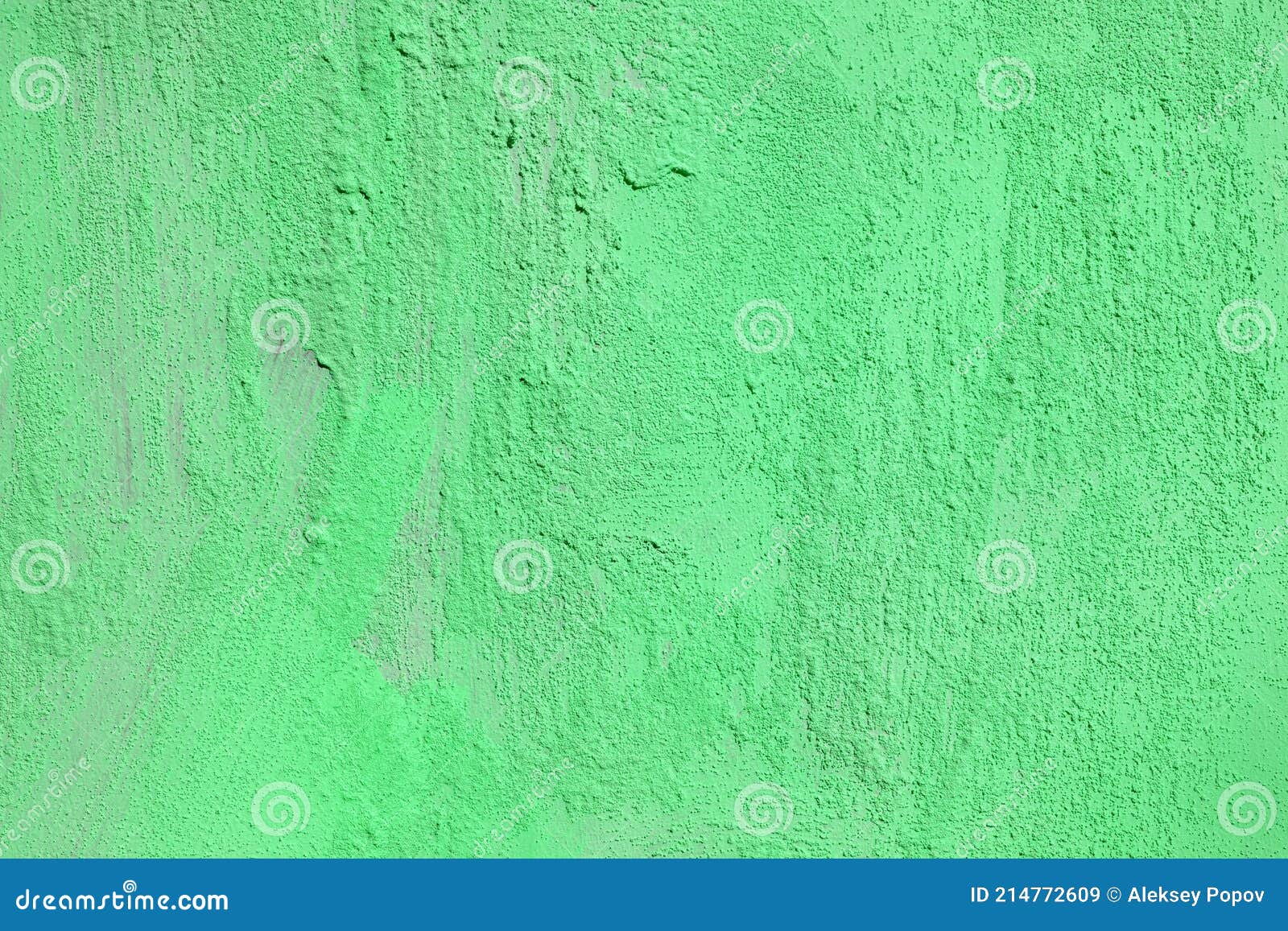 Texture of Rough Green Plaster. Stock Image - Image of design, material ...