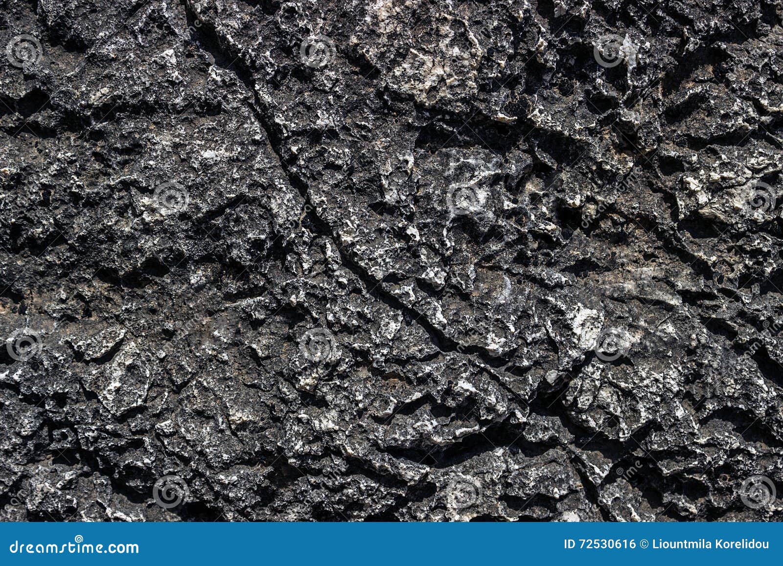 The Texture of Rough Natural Stone, Black Color. Stock Photo - Image of ...
