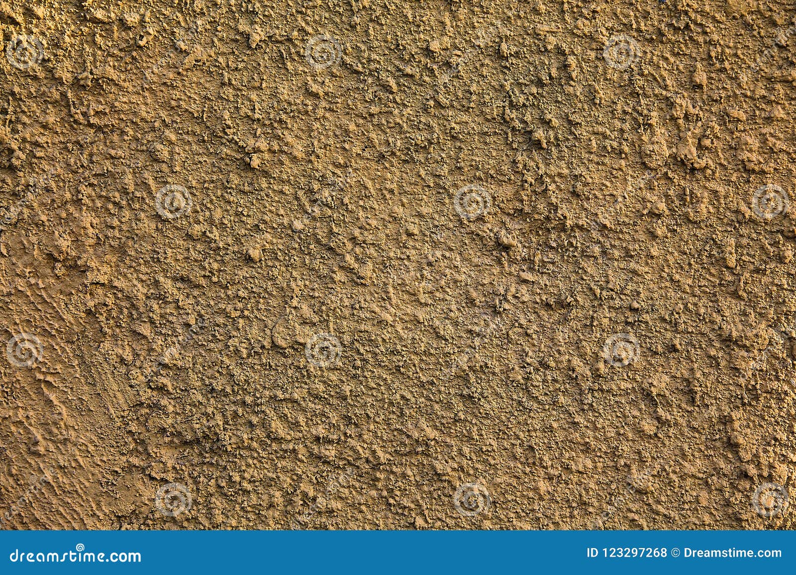 The Texture of a Rough Plastered Brown Wall of Some Old House Stock ...