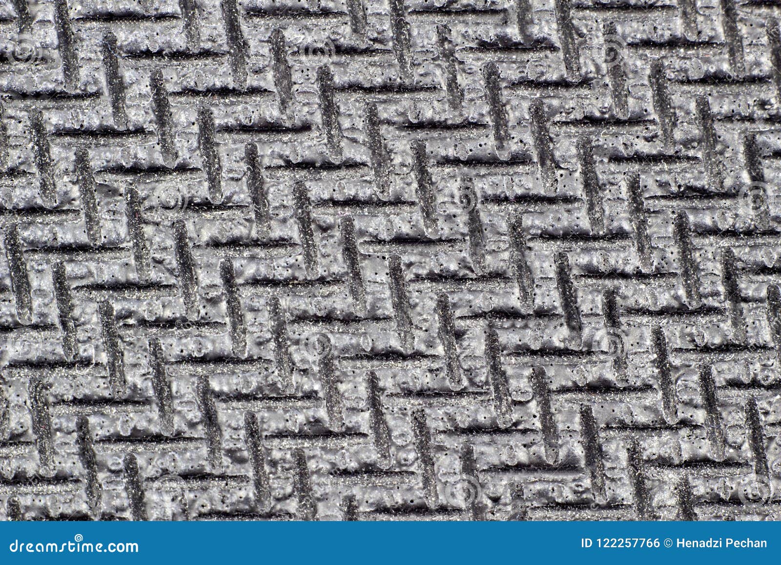 Texture of a Rubber Mat with a Pattern, Close-up Abstract Stock Photo ...