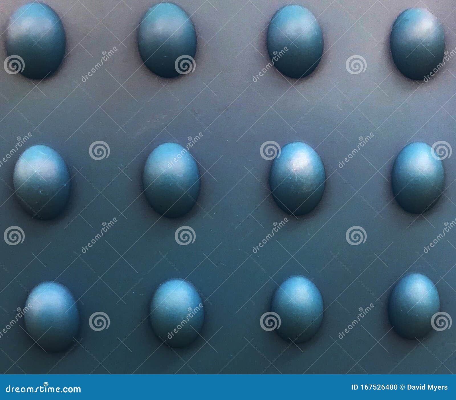 Texture, Rubber Mat, Raised Bubble Surface, Blue Stock Photo - Image of ...