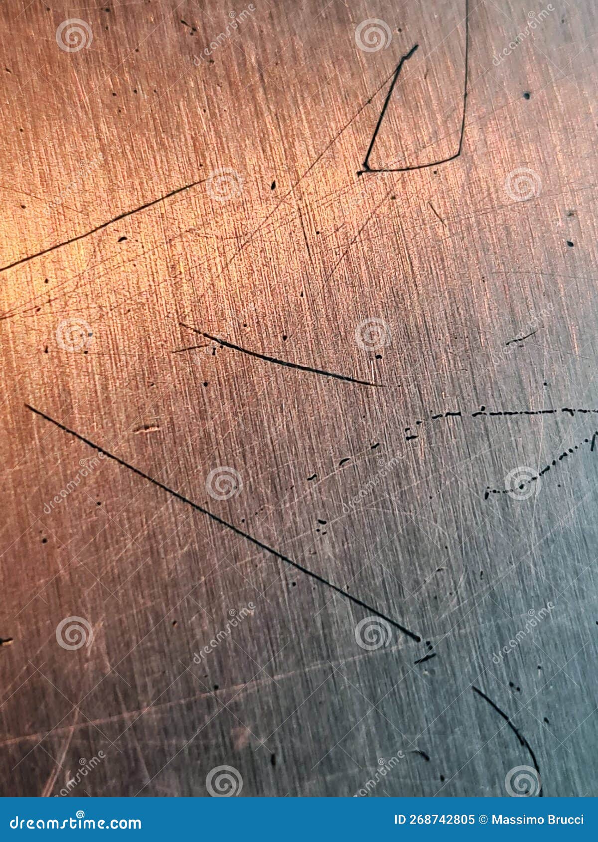Texture of Ruined Copper Surface Stock Image - Image of surface, rough ...