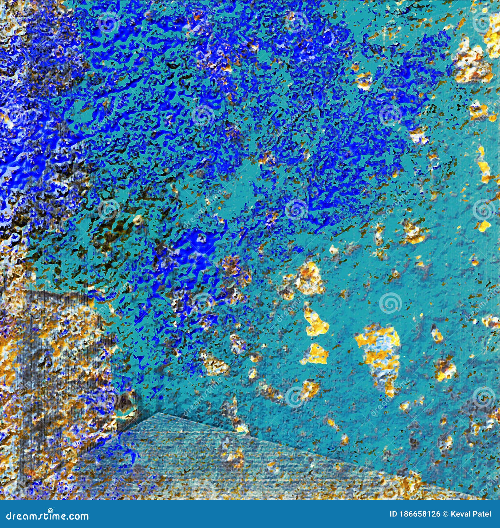 Natural Ruff Surface Texture. with Different Colour Stock Photo - Image ...