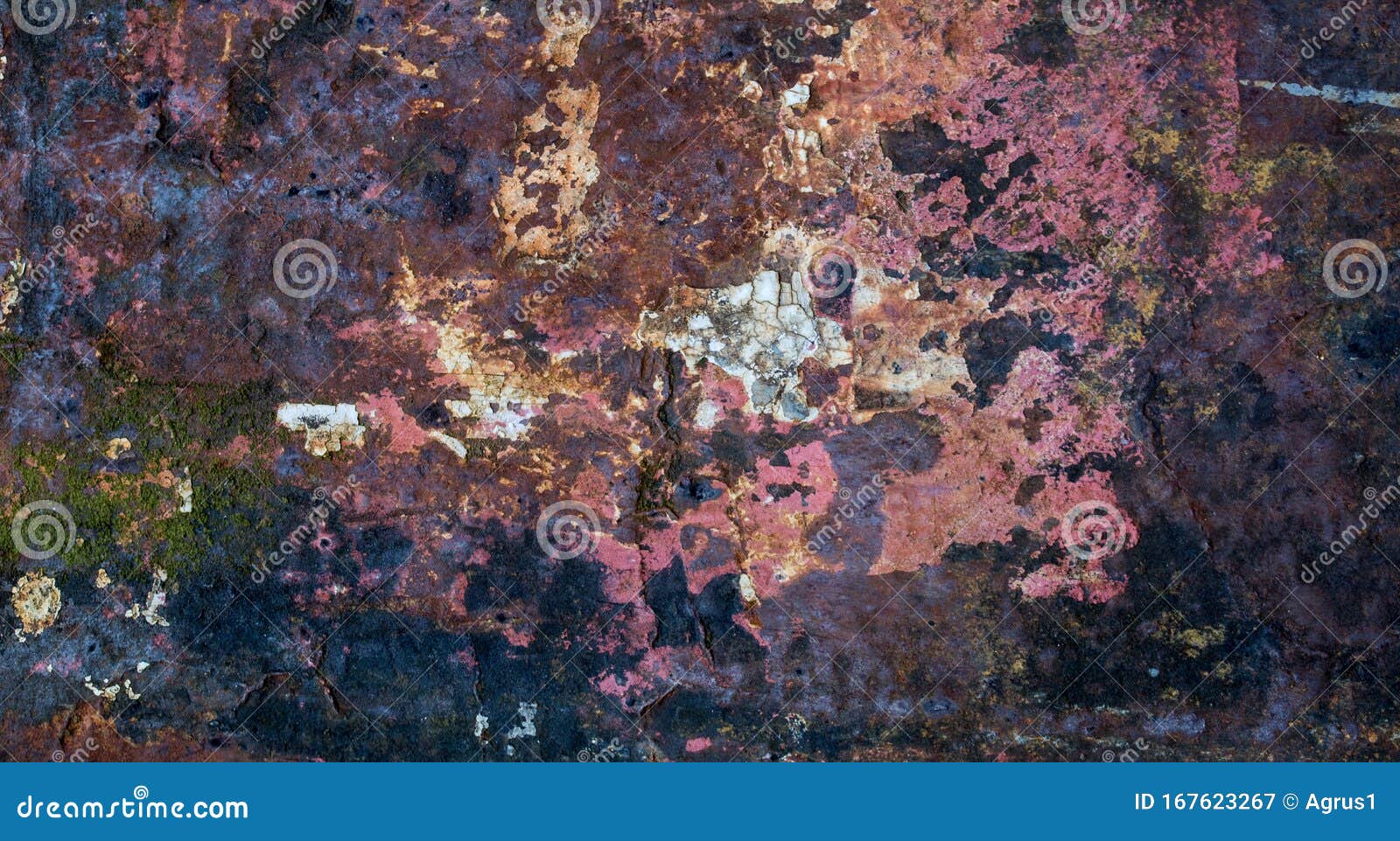 Texture of Rust on Old Metal Surface Stock Image - Image of abstract ...