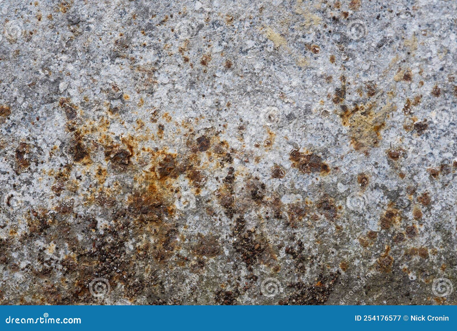 Texture: Rust Pitted, Corroded, Galvanised Steel Surface. 7 Stock Image ...