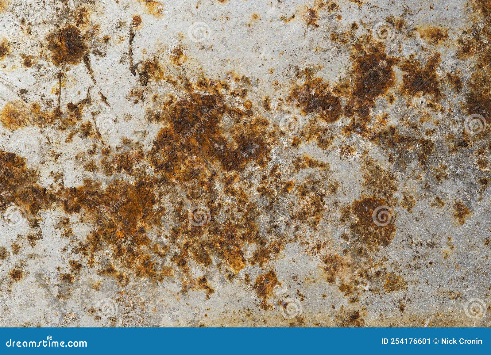 Texture: Rust Pitted, Corroded, Galvanised Steel Surface. 11 Stock ...