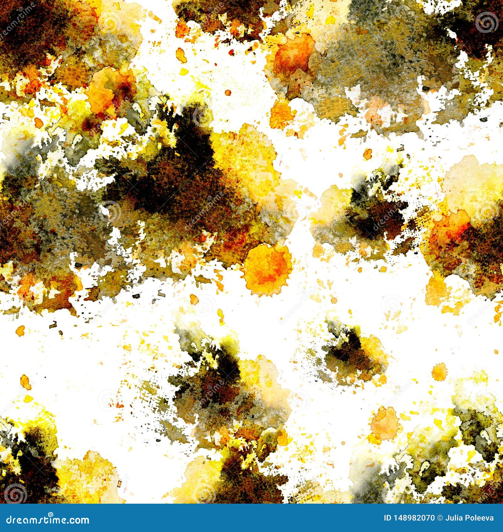 The Texture of the Rust. Seamless Pattern with Spots that Mimic Rust ...