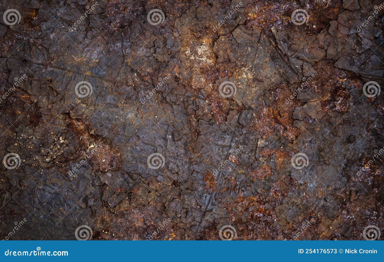 Texture: Rusted, Corroded, Steel Surface. 6 Stock Image - Image of ...