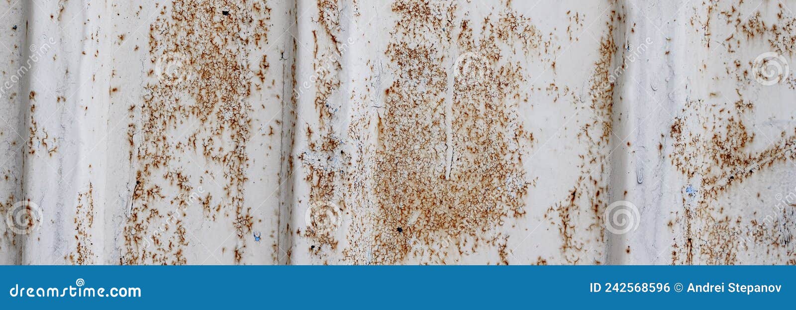 The Texture of Rusted Metal Painted in Gray. Rough Metal Surface with ...