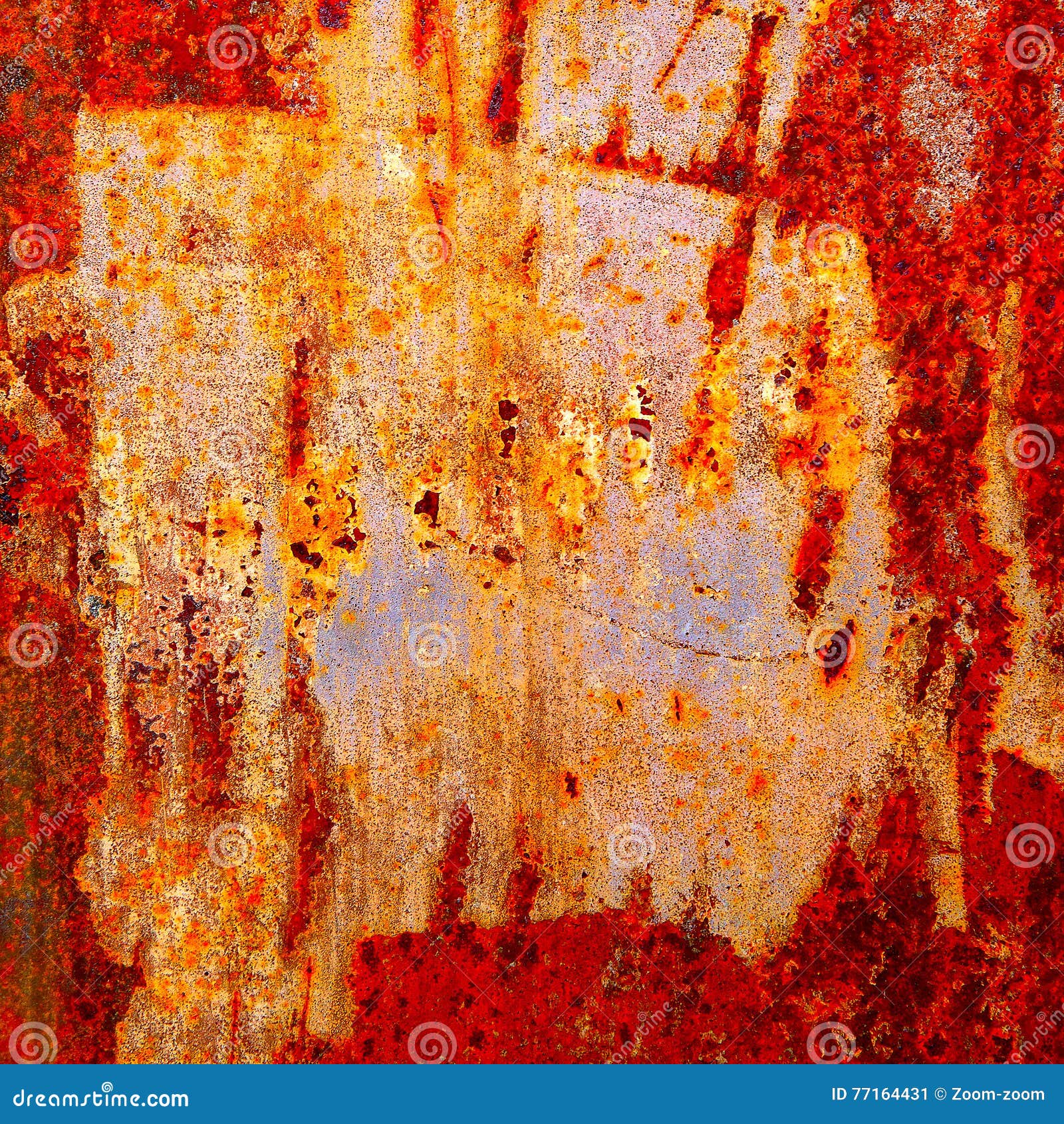 Texture of rusted steel stock image. Image of close, erosion - 77164431