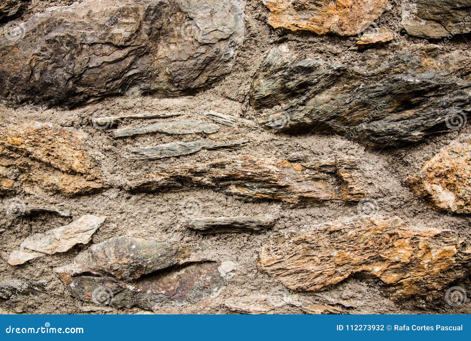 Texture of a Rustic Stone Wall Stock Photo - Image of backdrop, granite ...