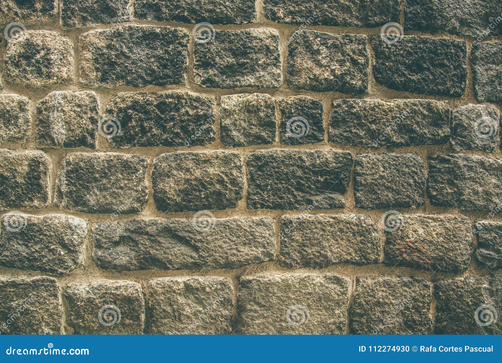 Texture of a Rustic Stone Wall Stock Photo - Image of brown, concrete ...