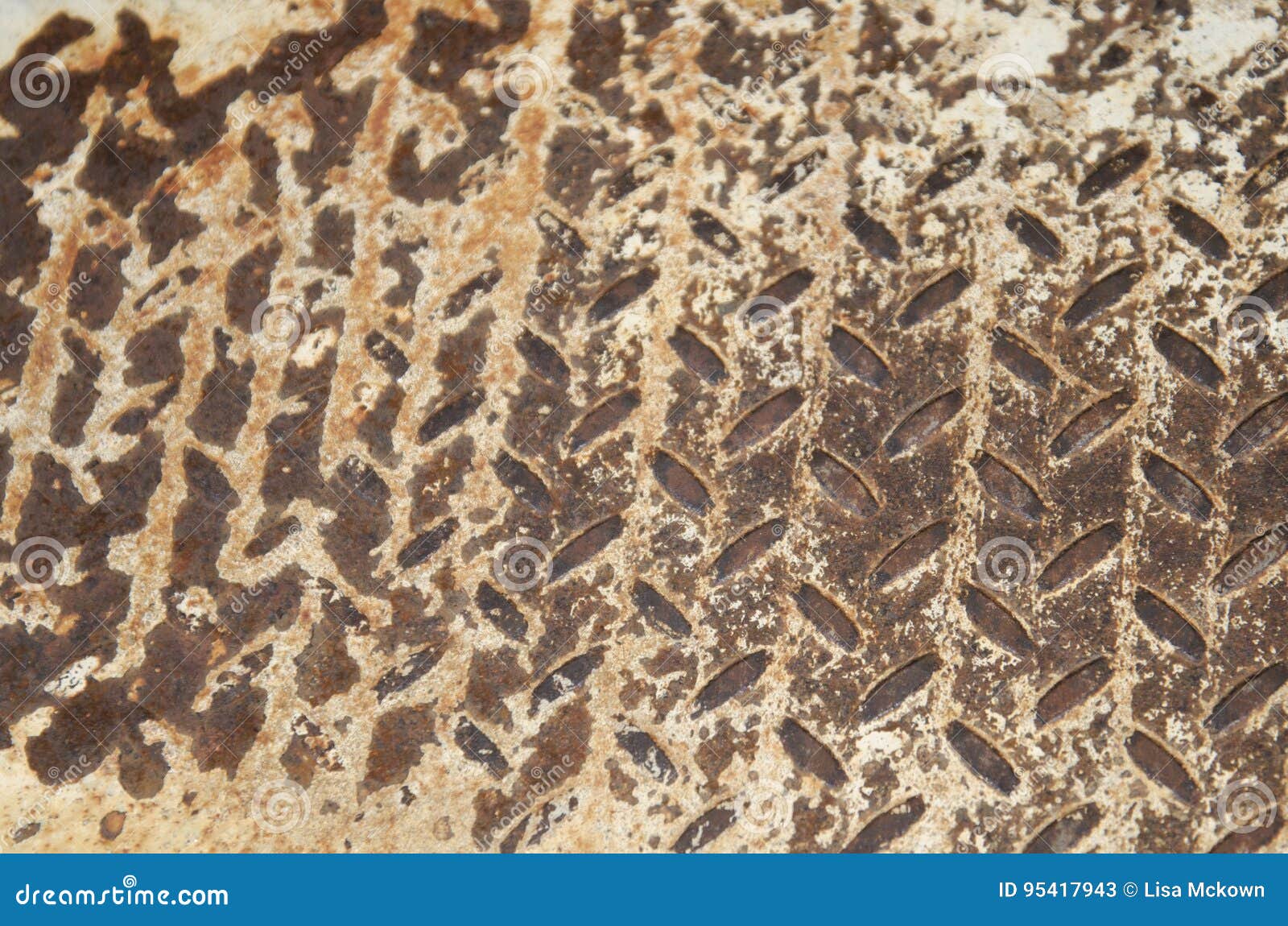 Texture of a Rusty Industrial Floor on a Train. Stock Image - Image of ...