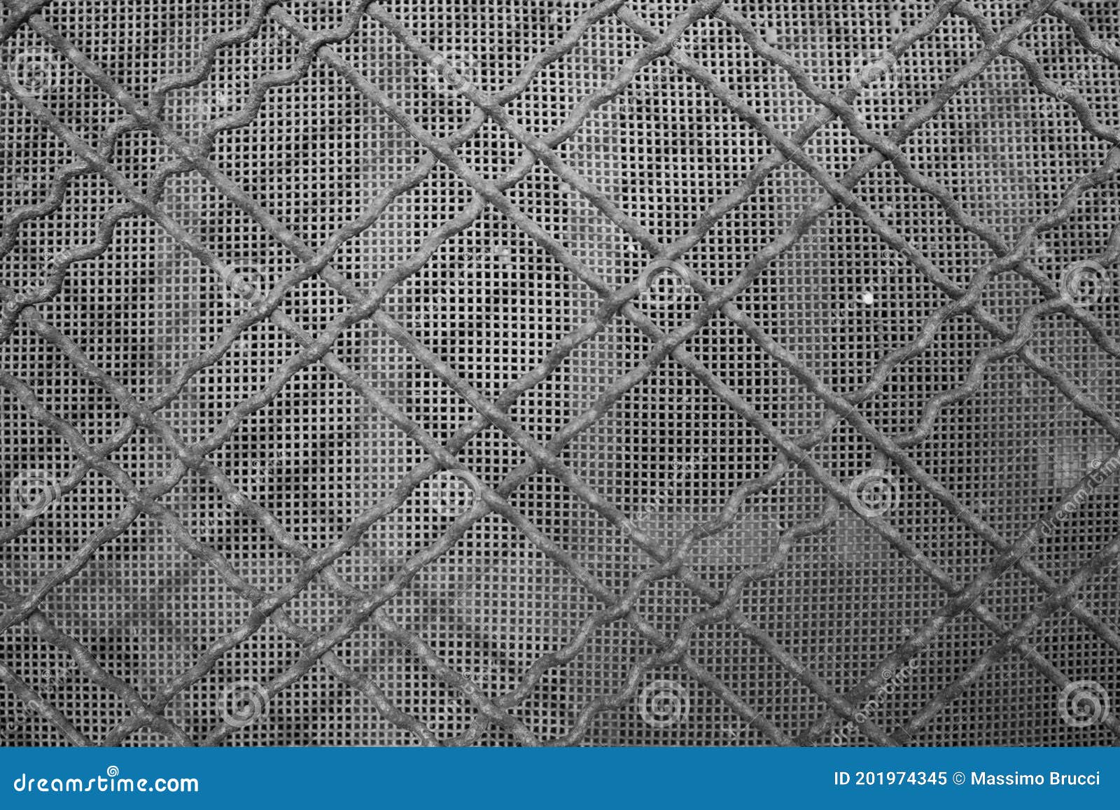 Texture of Rusty Iron Grate Stock Image - Image of rough, retro: 201974345