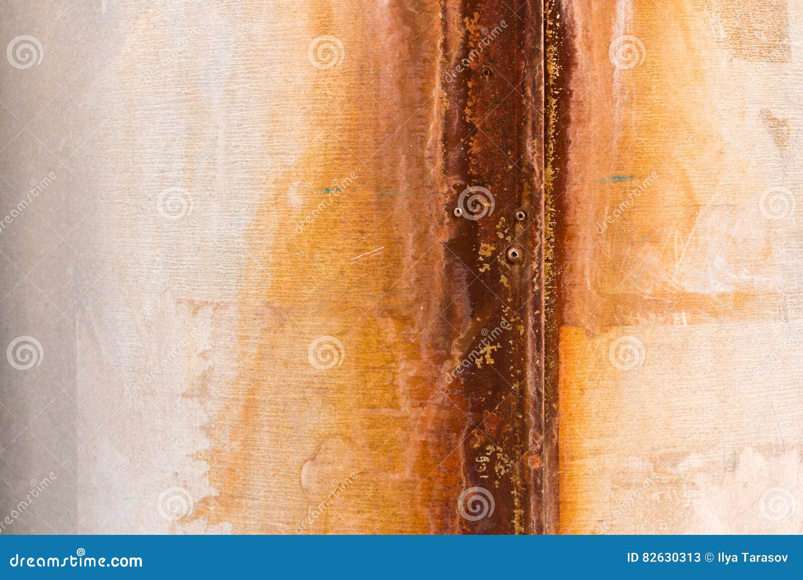 Texture of Rusty Iron. Trumpet Stock Image - Image of corrosion, orange ...