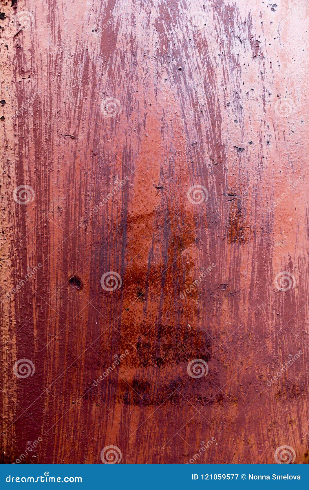 The Red Vintage Painted Surface Stock Image - Image of painted, rusty ...