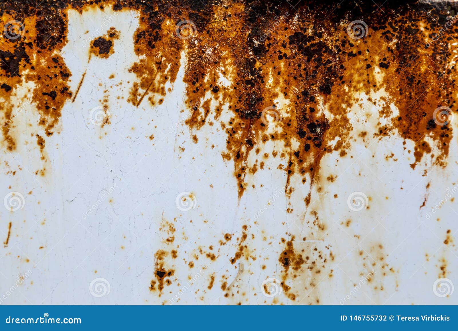 Close Up of Weathered and Rusted Metal Panel Stock Photo - Image of ...