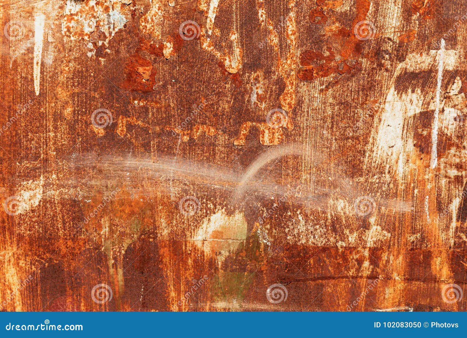 Texture of Rusty Metal with Rivets Stock Illustration - Illustration of ...