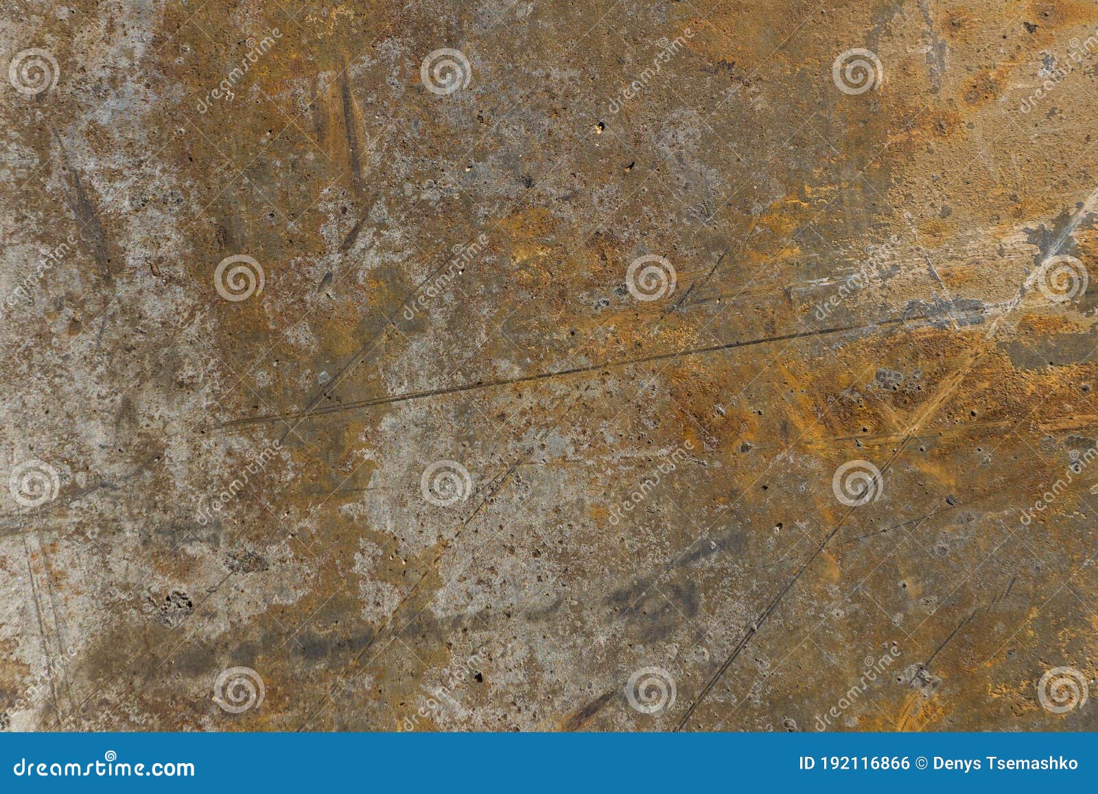 Texture of Rusty Metal with Scratches. Stock Photo - Image of copper ...