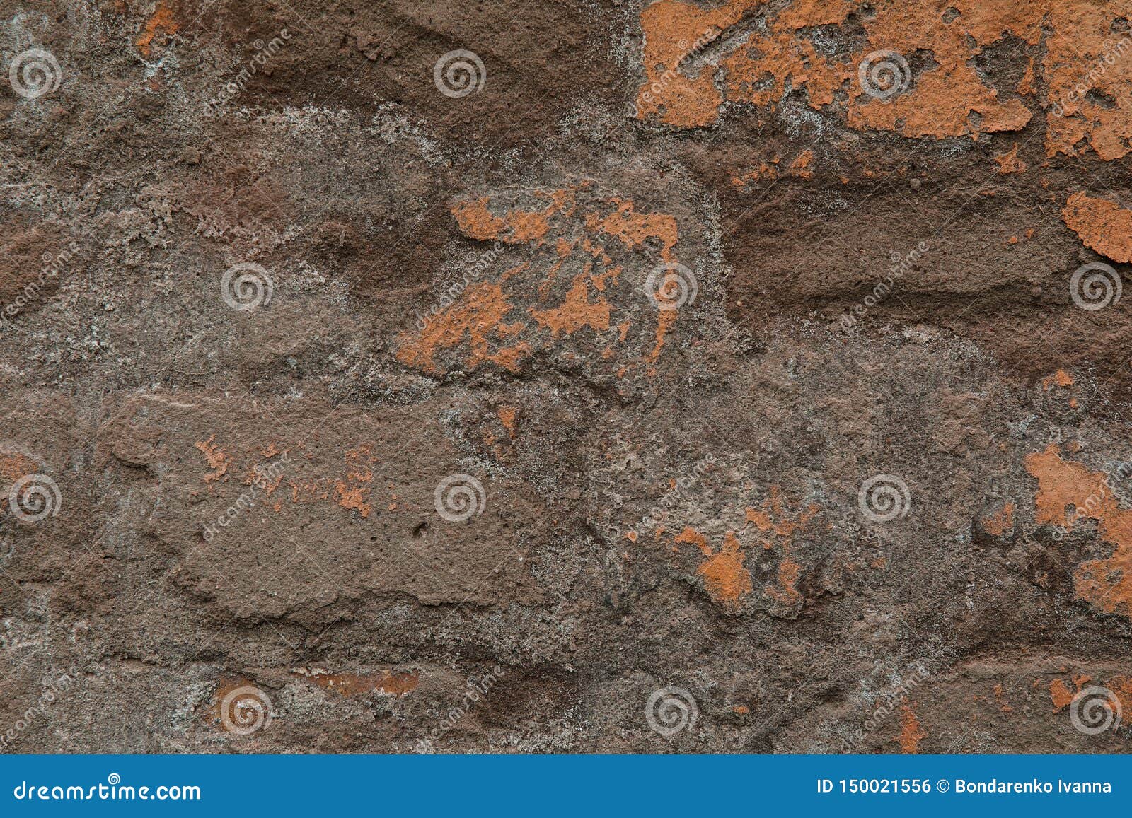 Texture of Rusty Red Brick Wall for Background Stock Photo - Image of ...