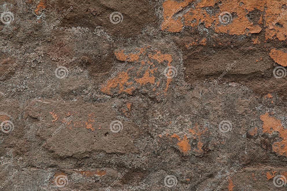 Texture of Rusty Red Brick Wall for Background Stock Photo - Image of ...