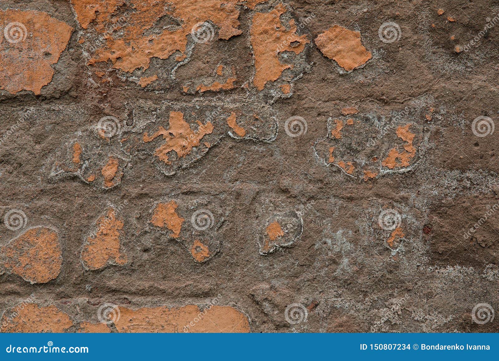 Texture of Rusty Red Brick Wall for Background Stock Photo - Image of ...