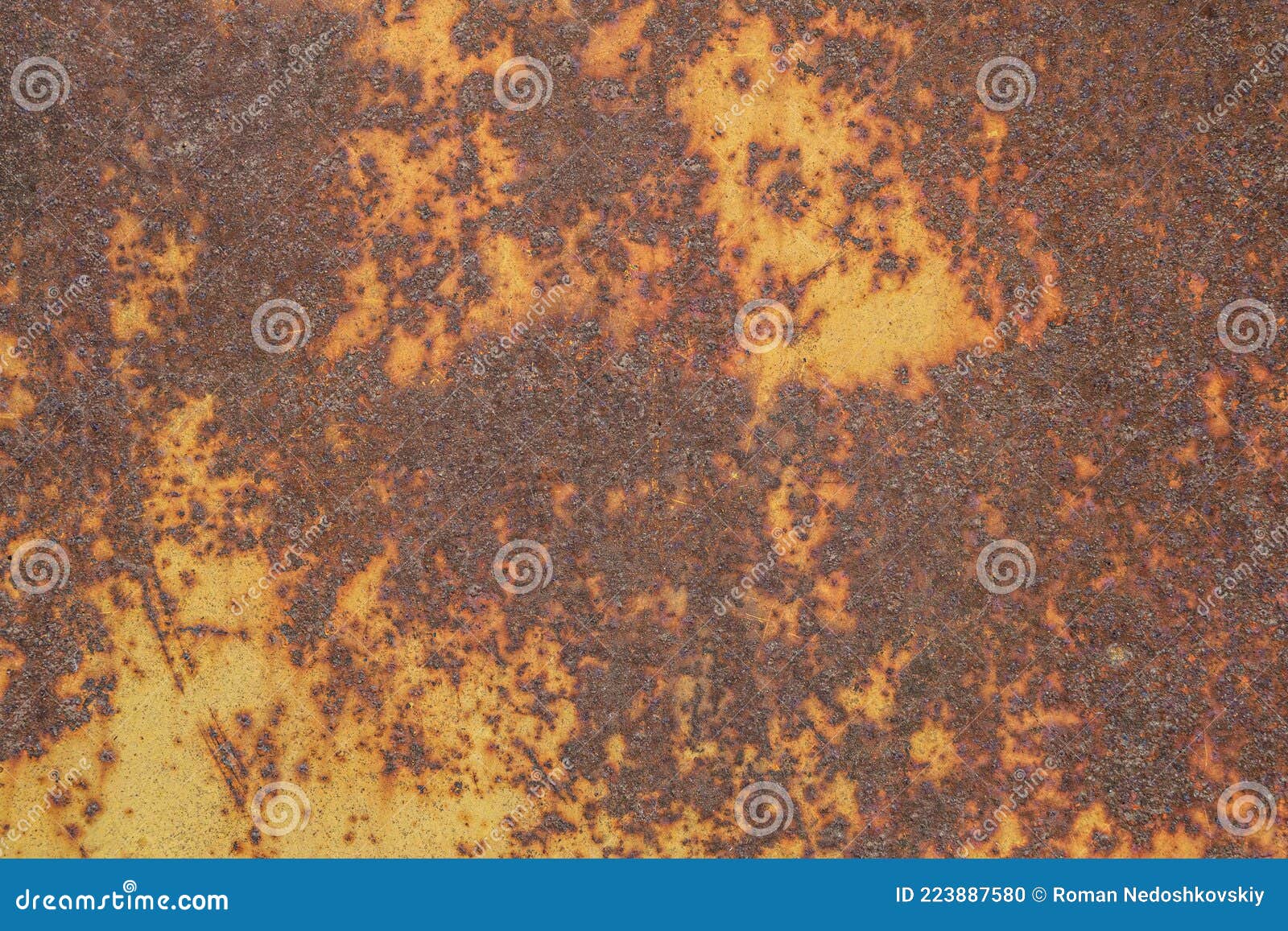 Texture of Rusty Steel Sheet. Rusty Metal Container Surface Stock Photo ...