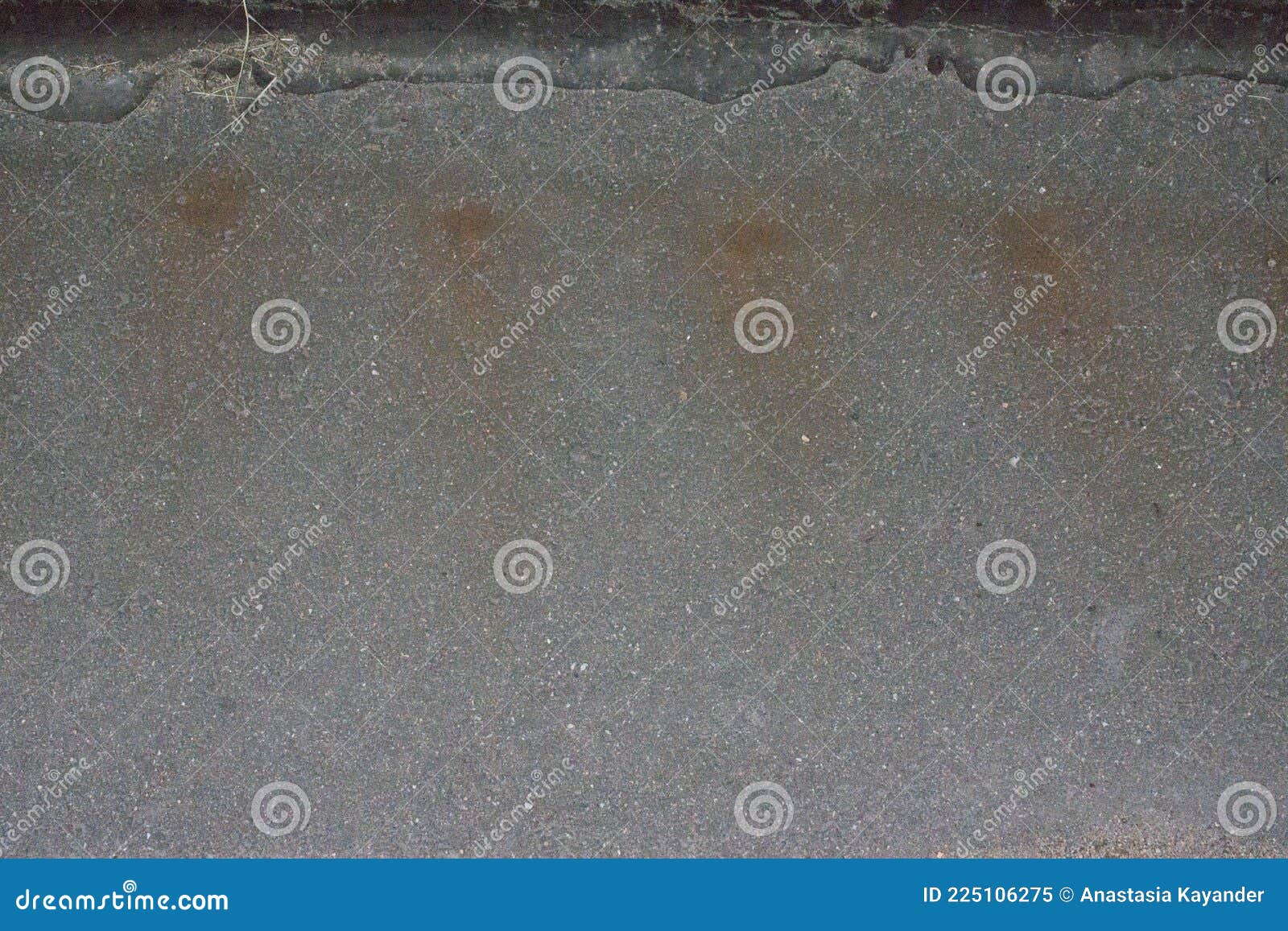 Texture Rusty Streaks on the Asphalt Stock Image - Image of design ...