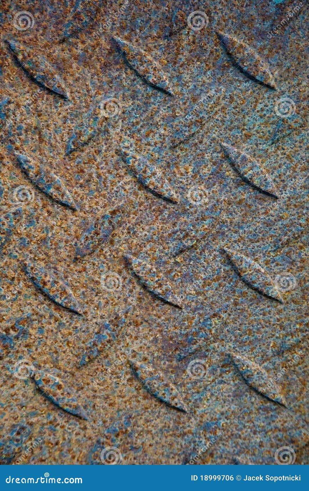 Texture of Rusty Tread Plate Stock Photo - Image of backdrop, rust ...