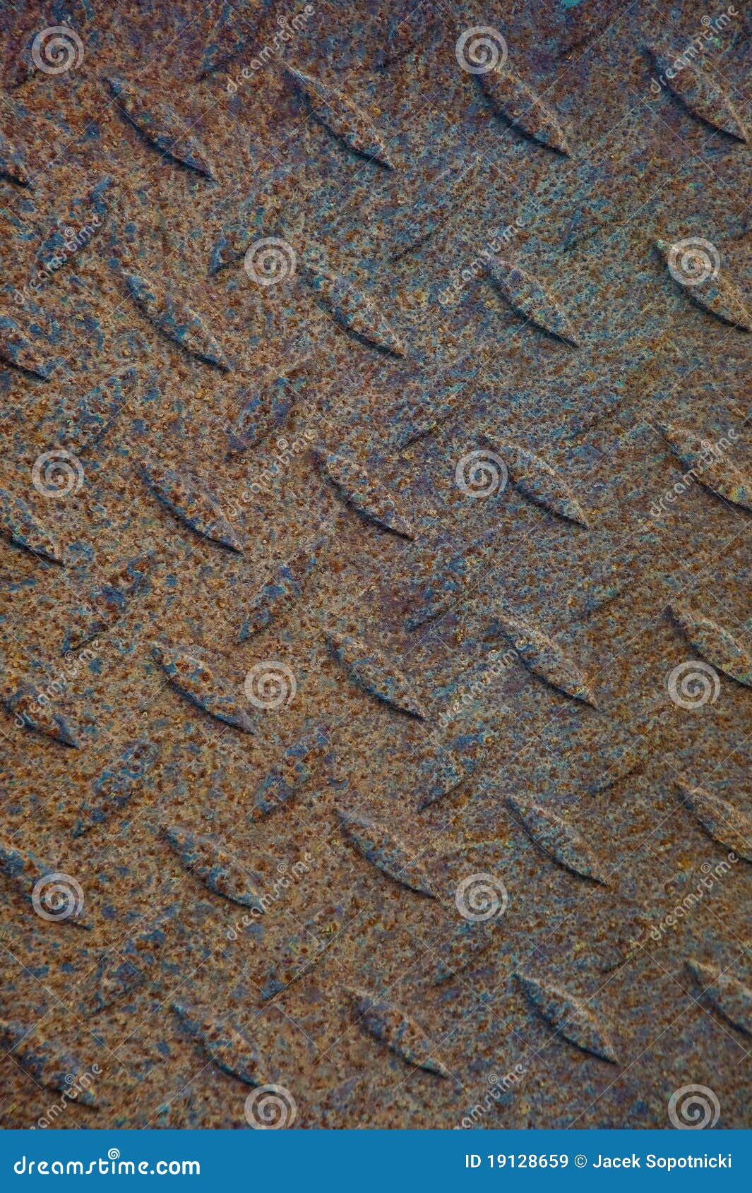 Texture of Rusty Tread Plate Stock Image - Image of rusted, bizarre ...