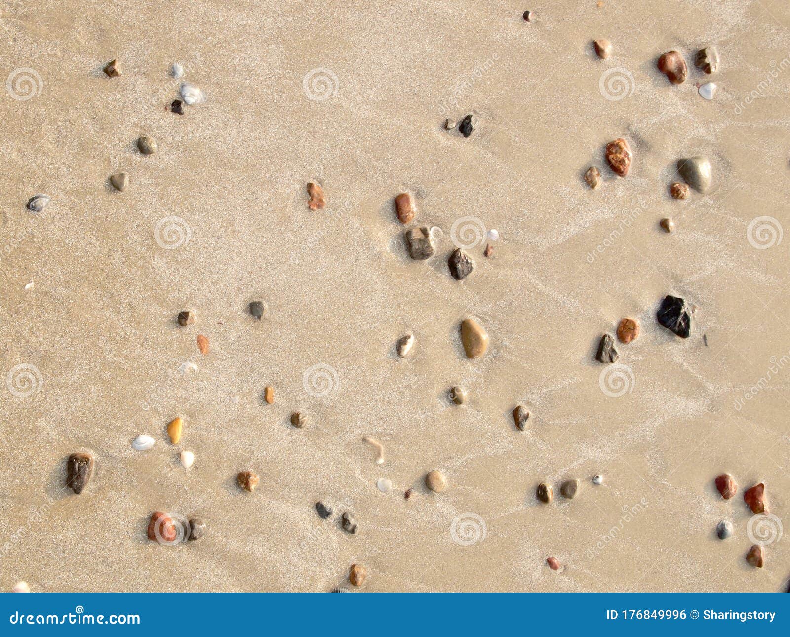 Texture of Sand on the Beach Stock Photo - Image of color, tropic ...