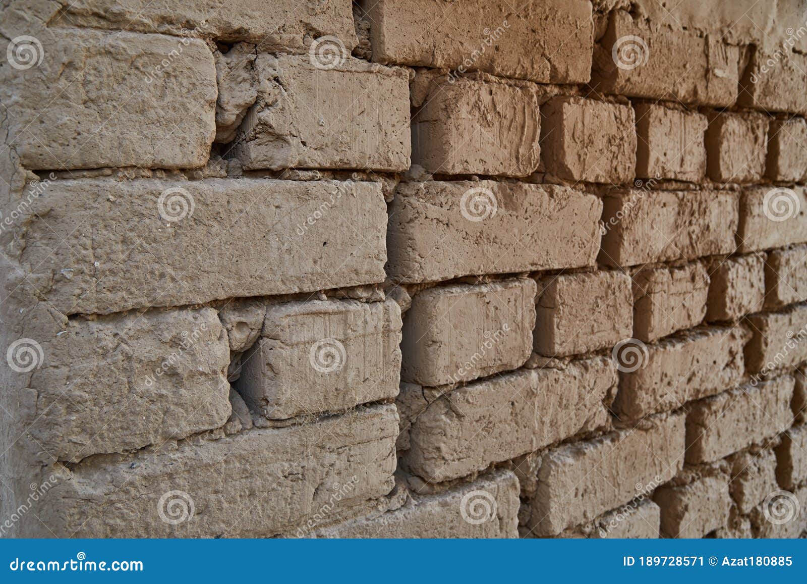 Sand On Red Brick Pavement Or Sidewalk Area For Background. Stock ...