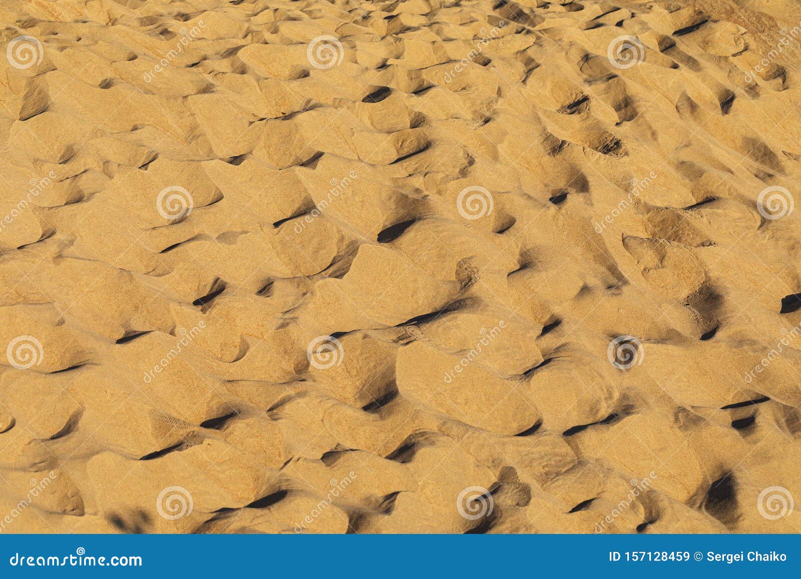 Texture of a Sand Dune Lit by Sunlight Stock Image - Image of backdrop ...