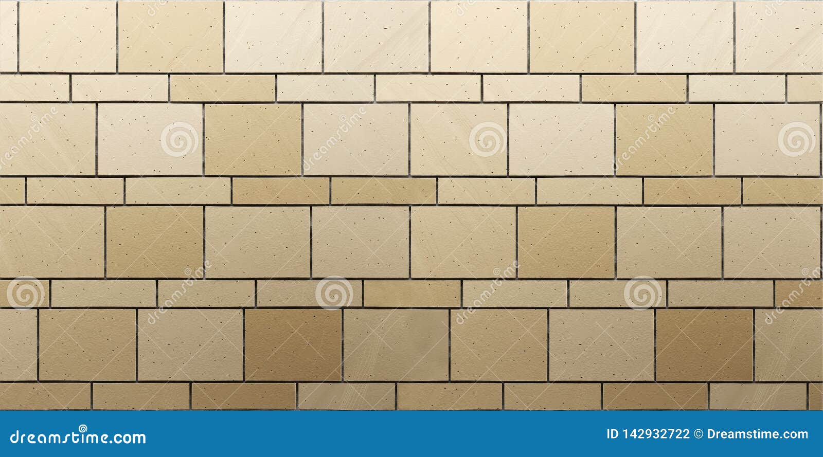 Texture of Sandstone Beige Stone Wall. Stock Illustration ...