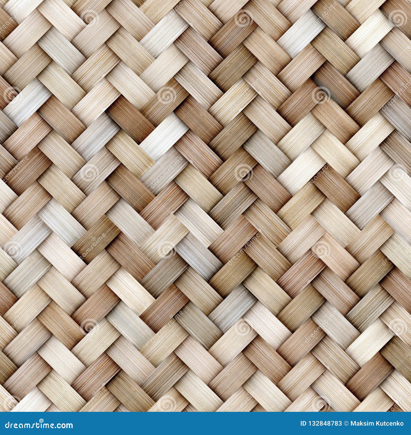 Texture Sans Couture De Rotin En Osier Pour Le CG. Image stock - Image ...