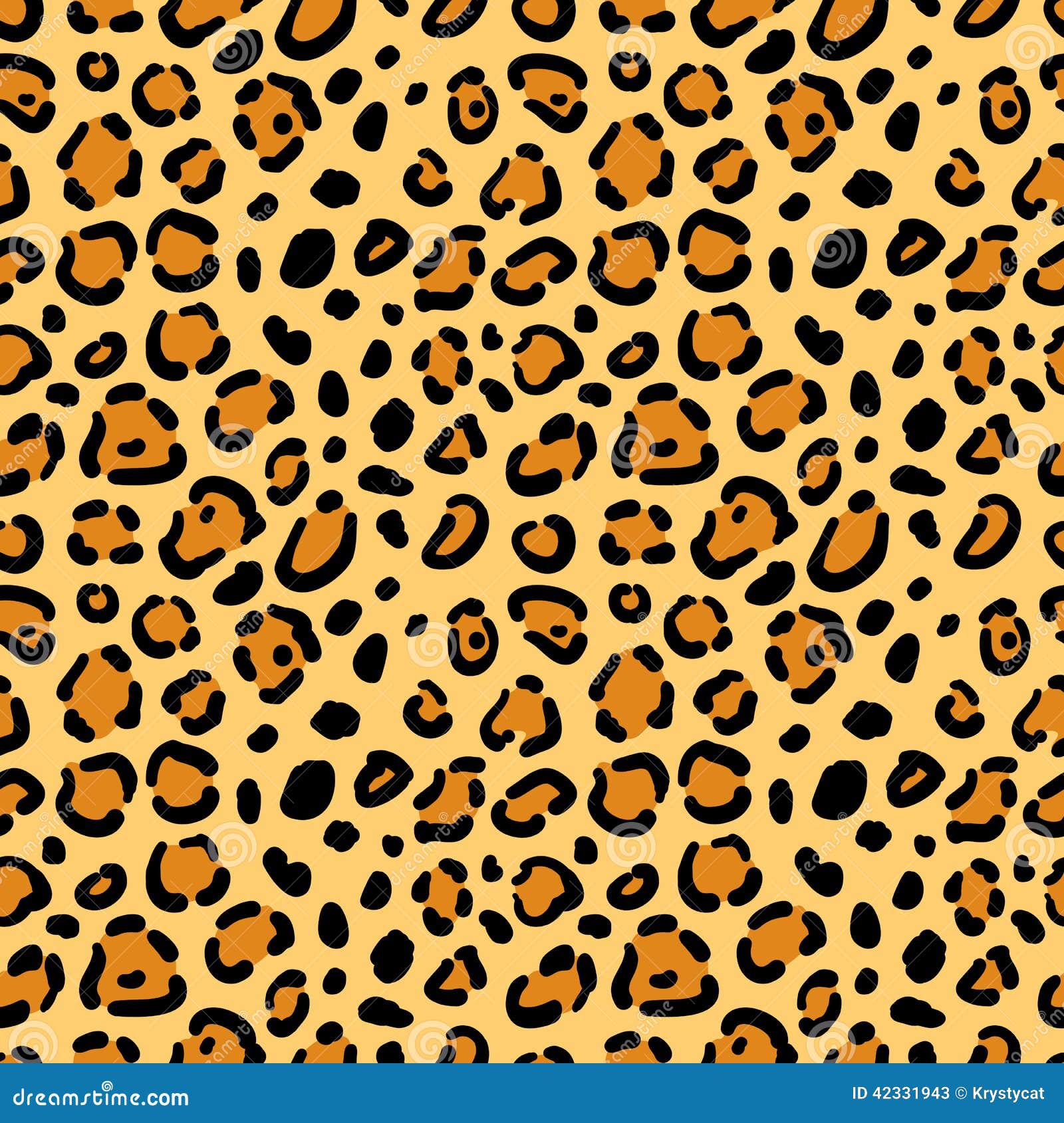 Texture Sans Couture Des Taches De Léopard Illustration de Vecteur ...