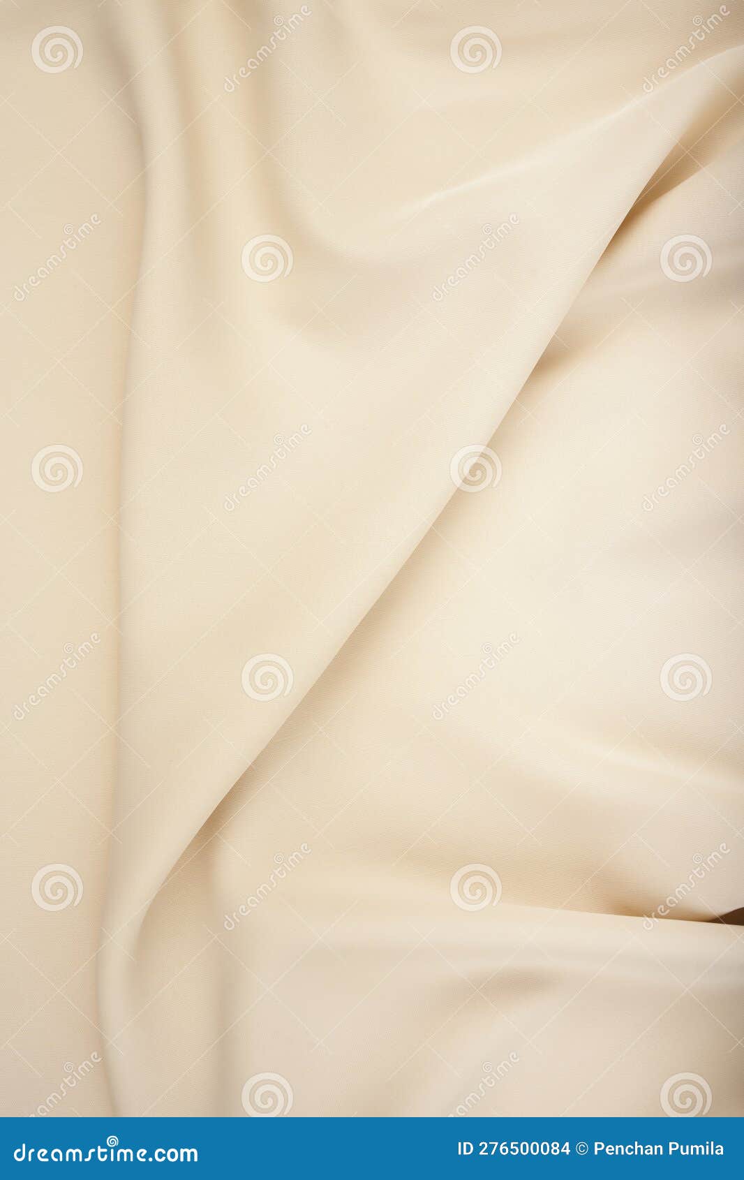 The Texture of the Satin Fabric of Beige Color for the Background Stock ...