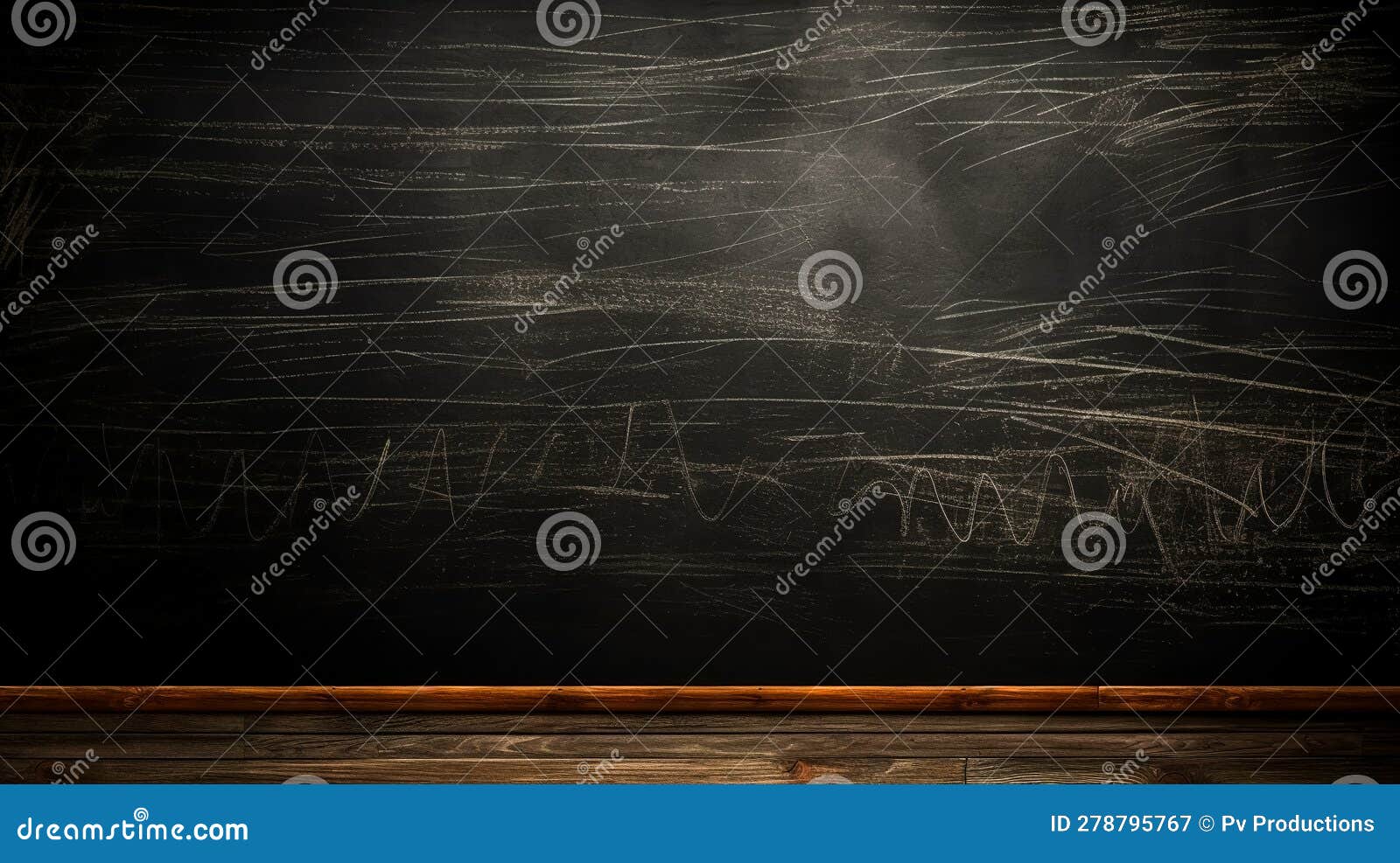 Texture School Board, Space for Text, Generative AI. Stock Illustration ...