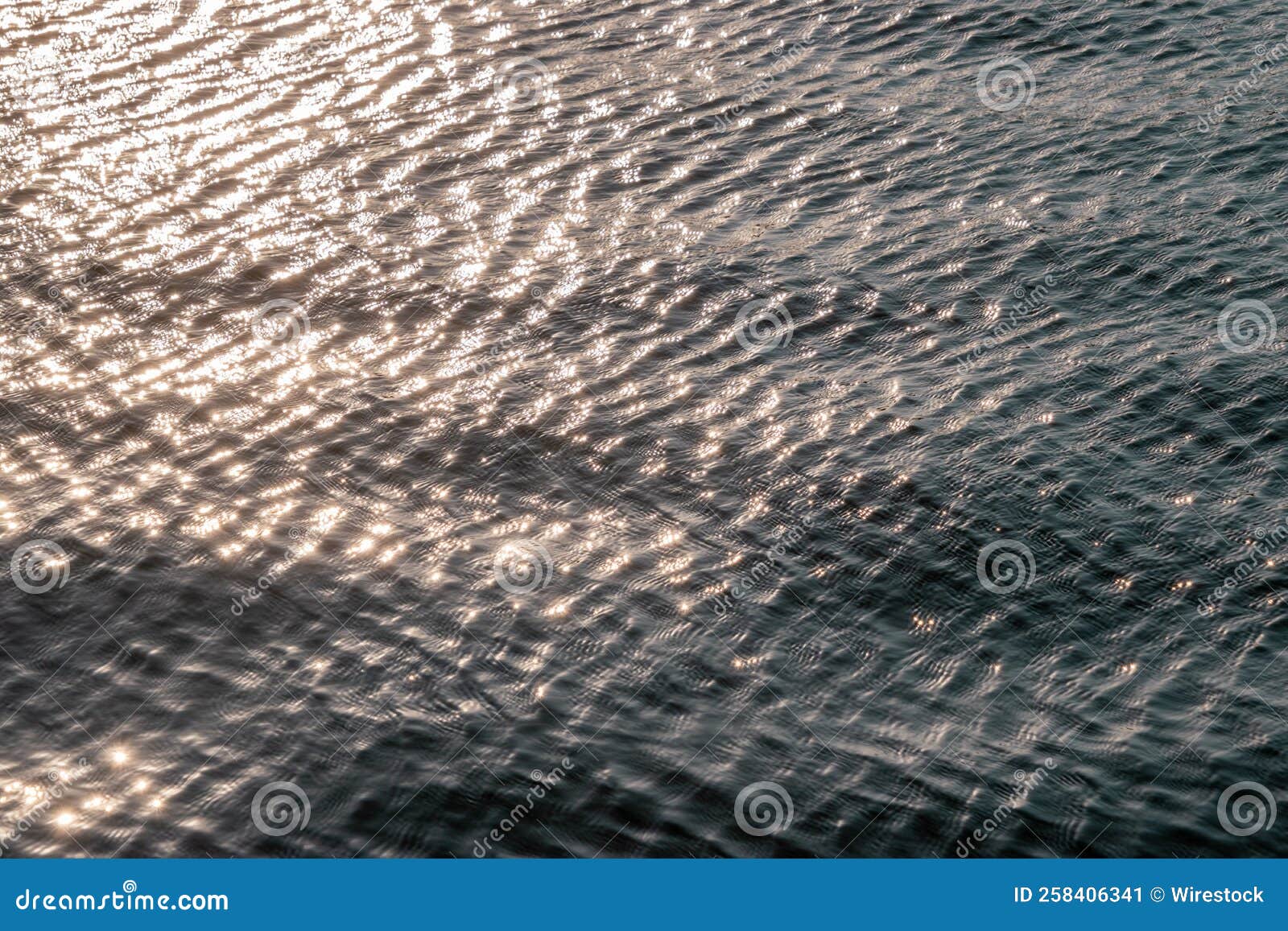 Texture of the Sea Water with Bright Sunlight Stock Image - Image of ...